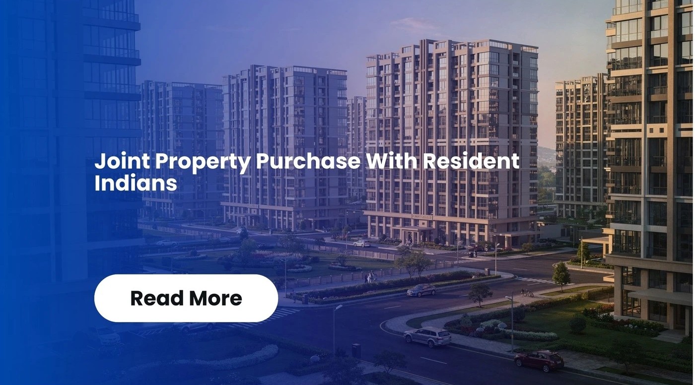 Joint Property Purchase With Resident Indians